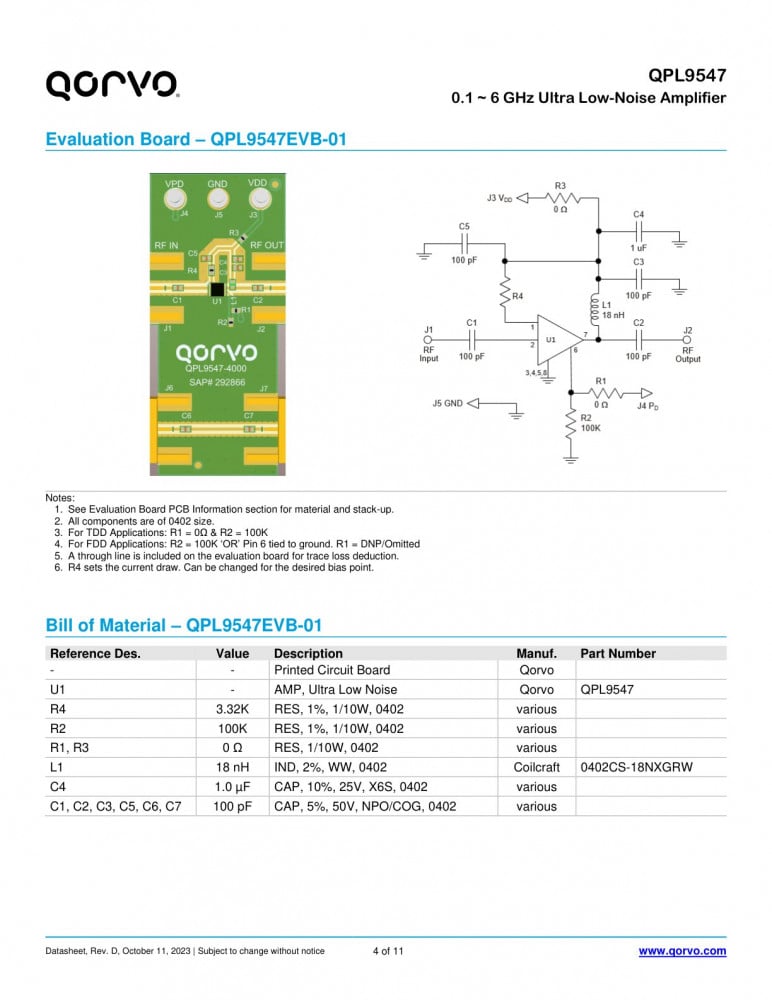 QPL9547 datasheet page 4