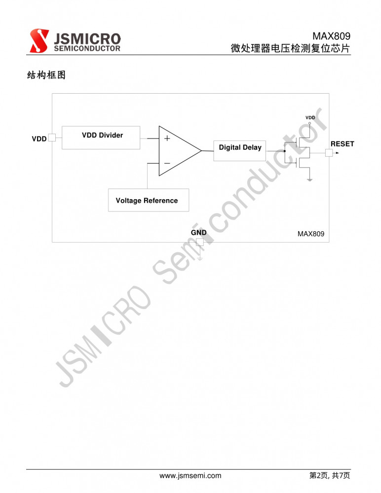 MAX809S-JSM datasheet page 2
