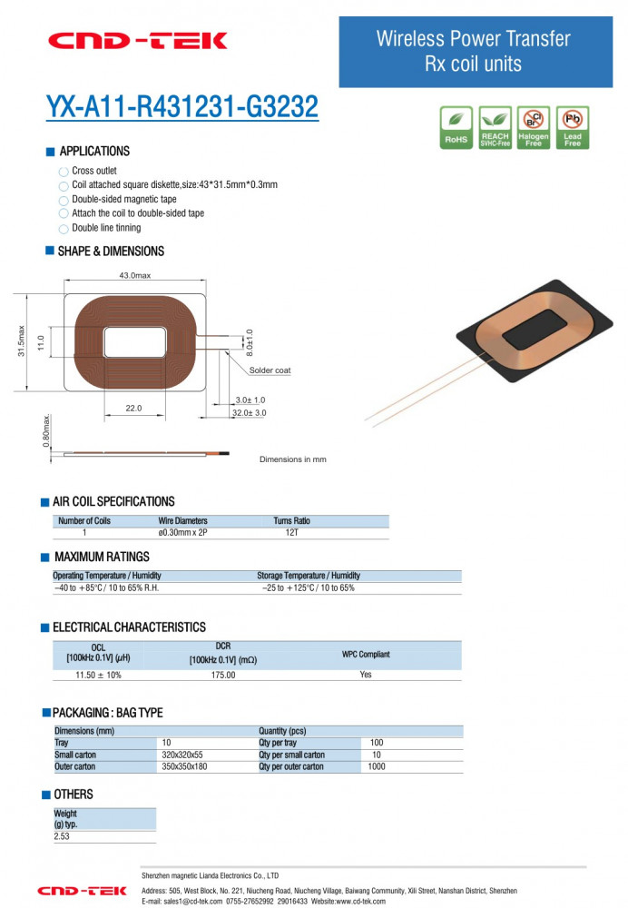 YX-A11-R431231-G3232 technical document
