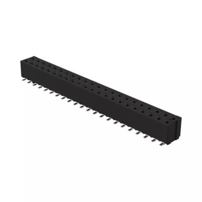 Milli-Grid Vertical Receptacle, 2.00mm Pitch, Dual Row, Surface Mount, Top/Bottom Entry, with Press-fit Plastic Pegs, Tube, 0.38µm Gold (Au) Plating, 12 Circuits, Circuits 10 Voided, Lead-Free for sale