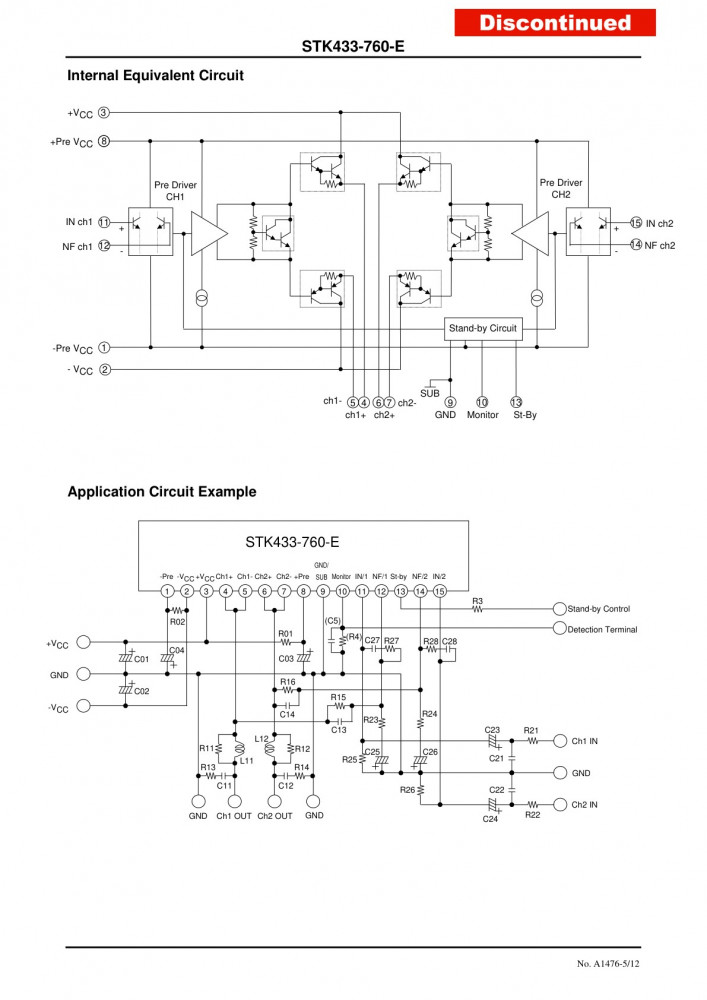 STK433-760-E datasheet page 5