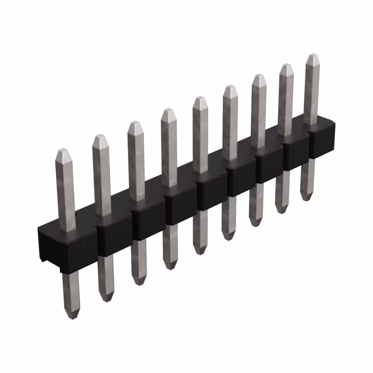 2.00mm Pitch Milli-Grid Header, Vertical, Through Hole, Breakaway, 9 Circuits, 2.50µm Tin (Sn) Plating, Mating Pin Length 3.70mm, Tail Length 3.00mm, Lead-Free for sale