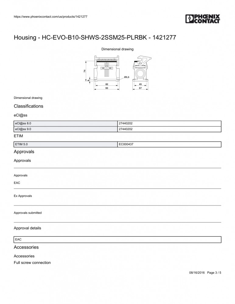 Phoenix Contact 1421277 technical document page 3