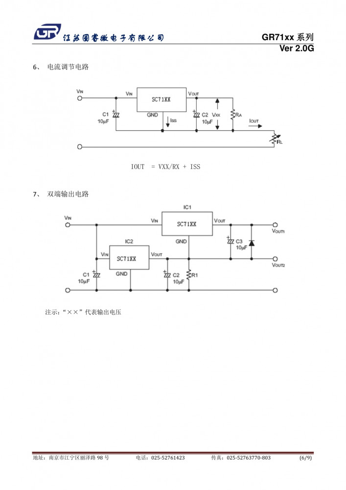 GR71xx datasheet page 6