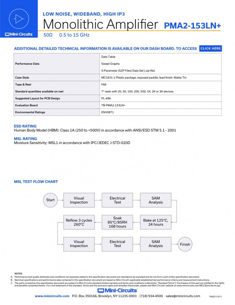 PMA2-153LN+ datasheet page 5