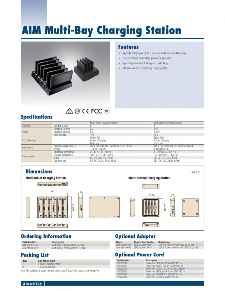ADVANTECH AIM product documentation page 5
