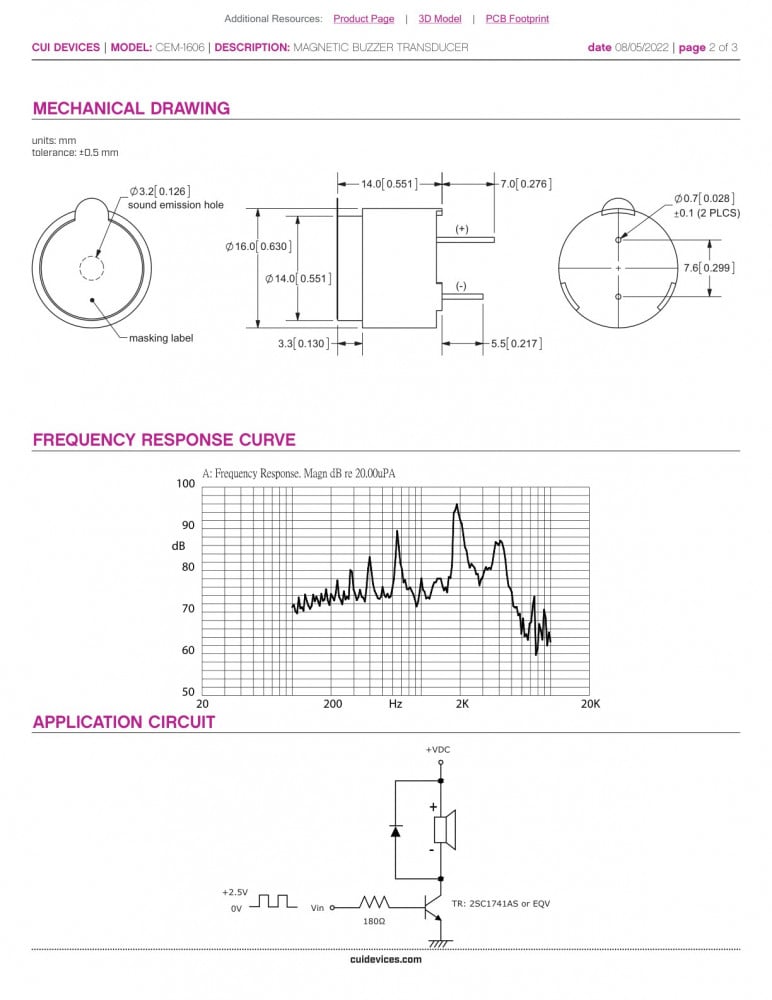 CEM-1606 datasheet page 2