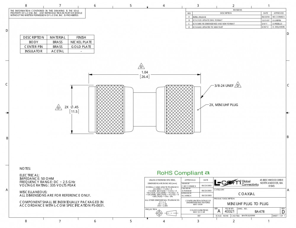 BA478 technical document preview