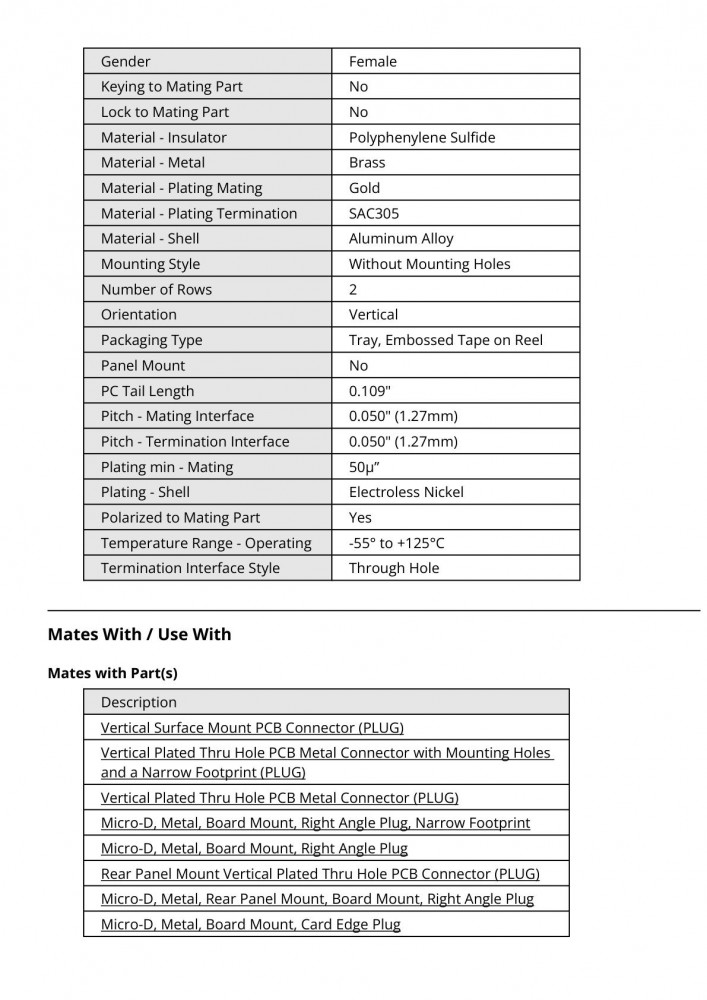 Technical document page 2 for MK-242-037-227-0000