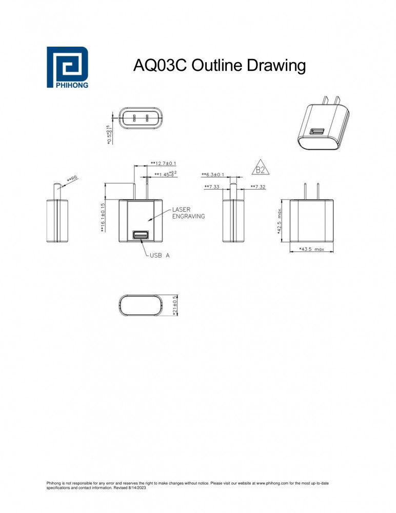 AQ03C technical document, page 3