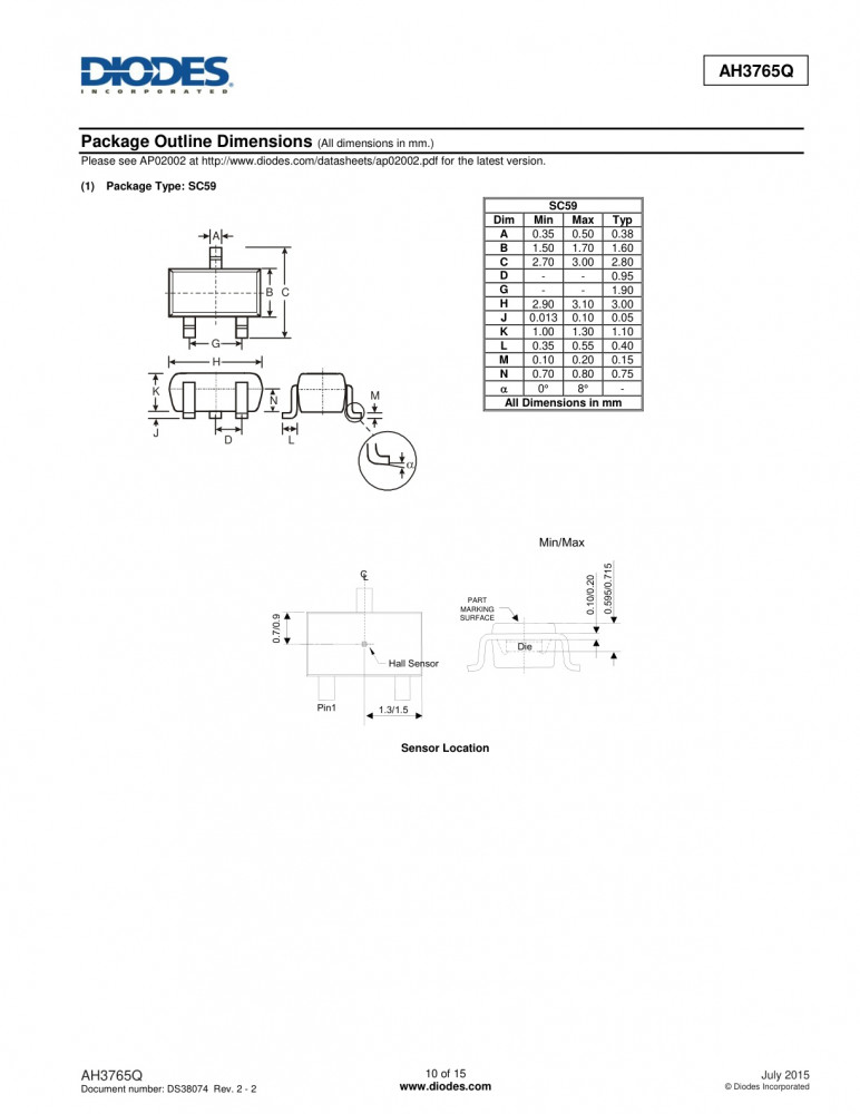 AH3765Q datasheet page 10