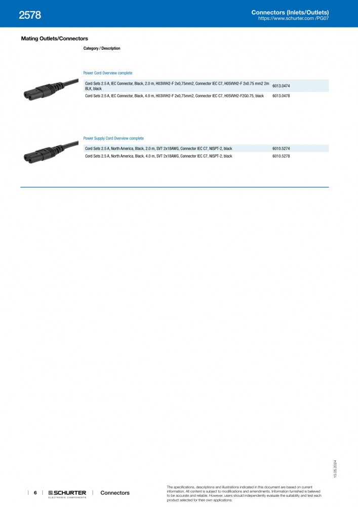 SCHURTER 6160.0135 datasheet page 6