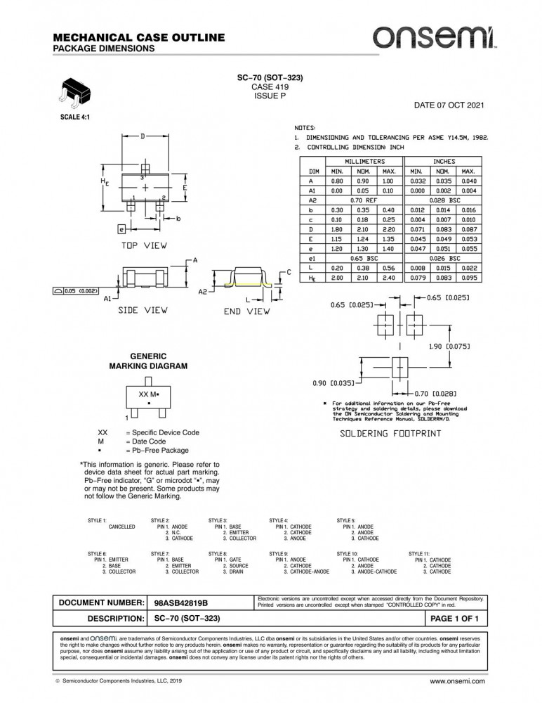 DTA114YM3T5G datasheet page 9