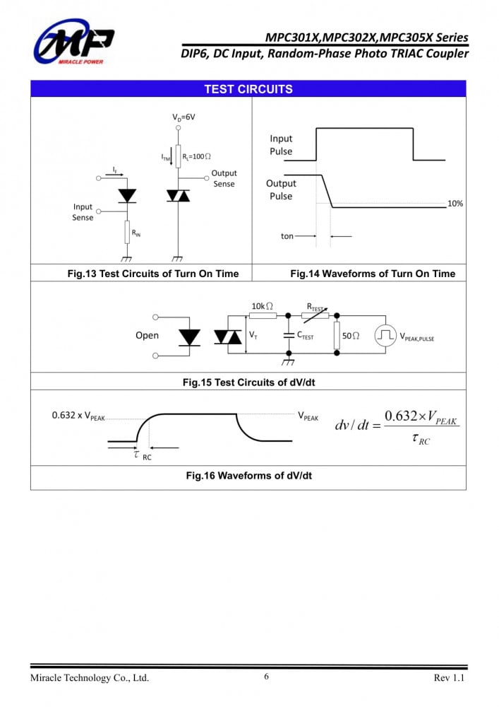 MPC3023 datasheet page 6