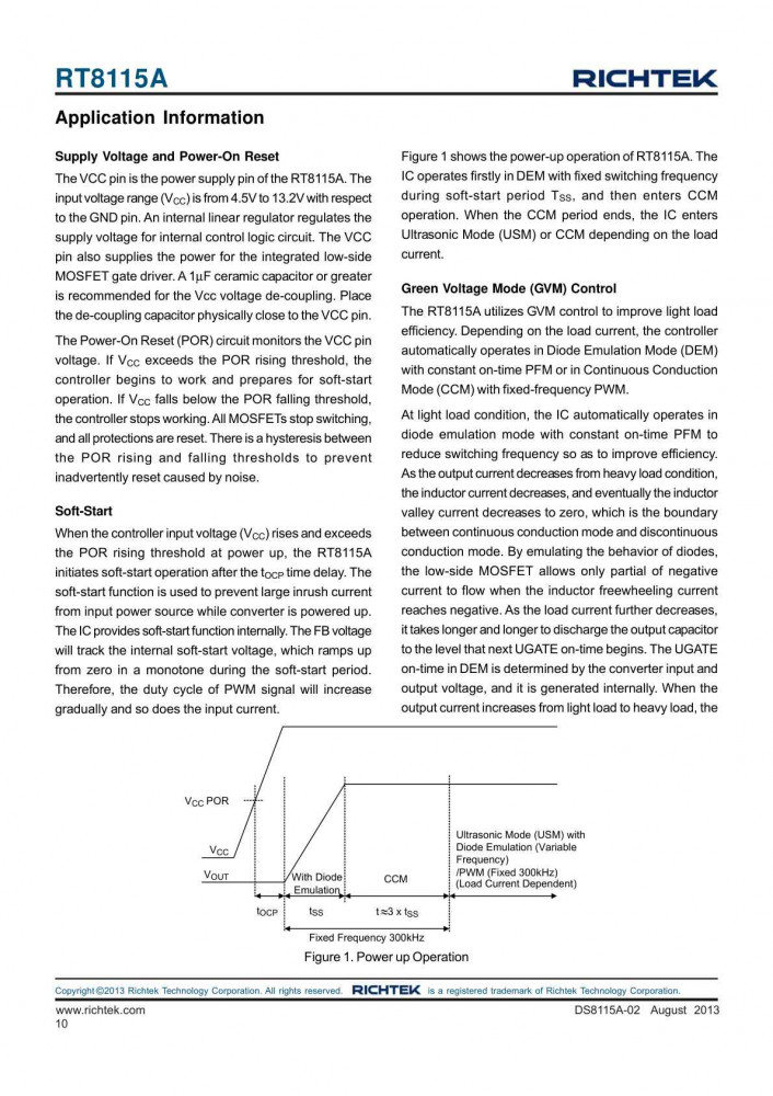 RT8115A datasheet page 10