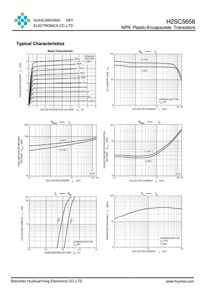 H2SC5658T2LR technical document page 2
