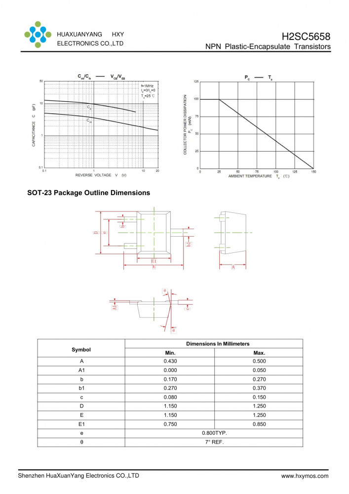 H2SC5658T2LR technical document page 3