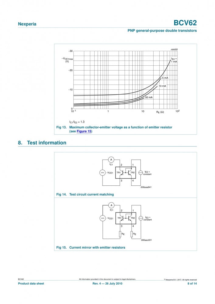 BCV62 datasheet page 8