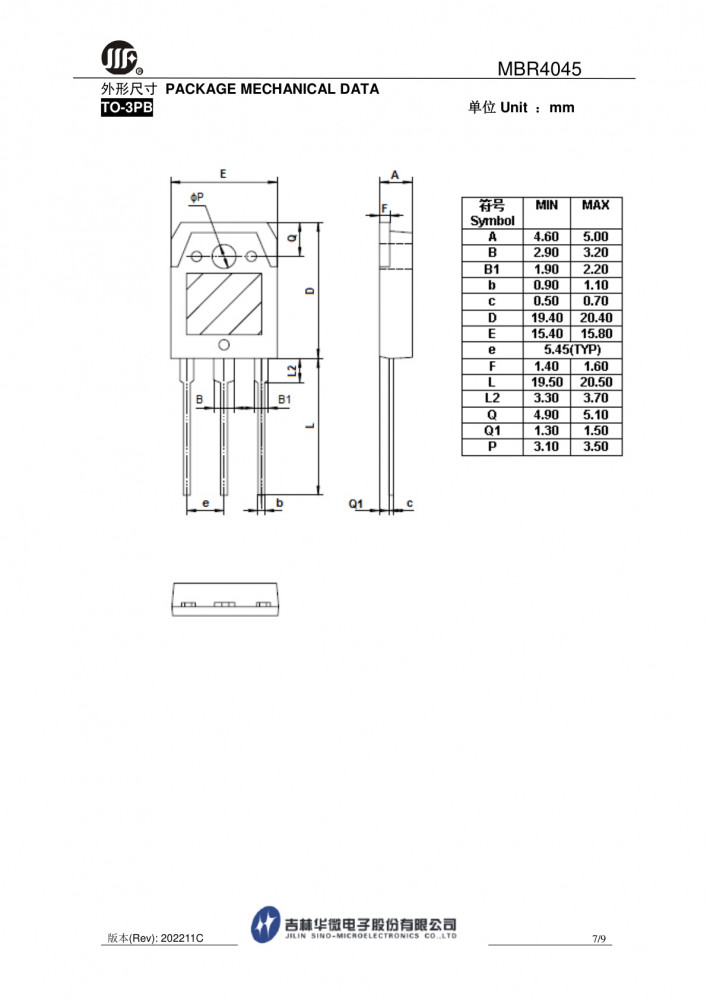 MBR4045 datasheet page 7