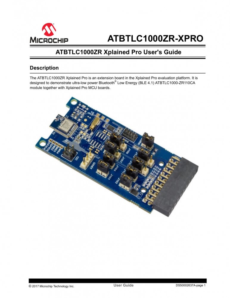 ATBTLC1000ZR-XPRO document page 1