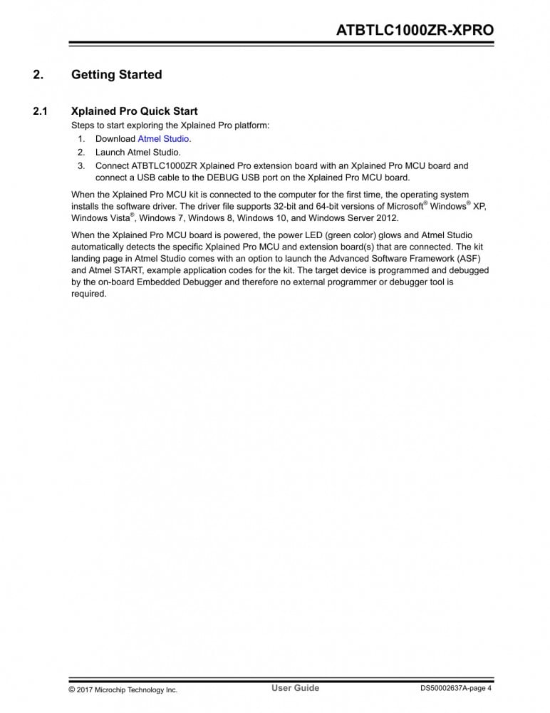ATBTLC1000ZR-XPRO document page 4