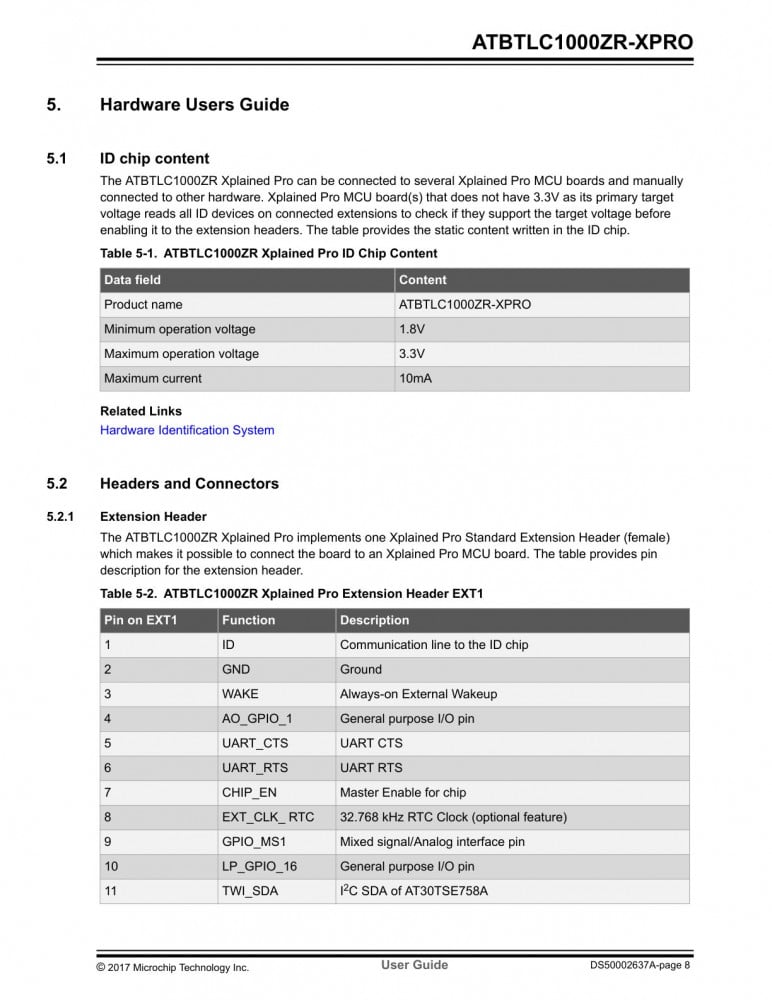 ATBTLC1000ZR-XPRO document page 8