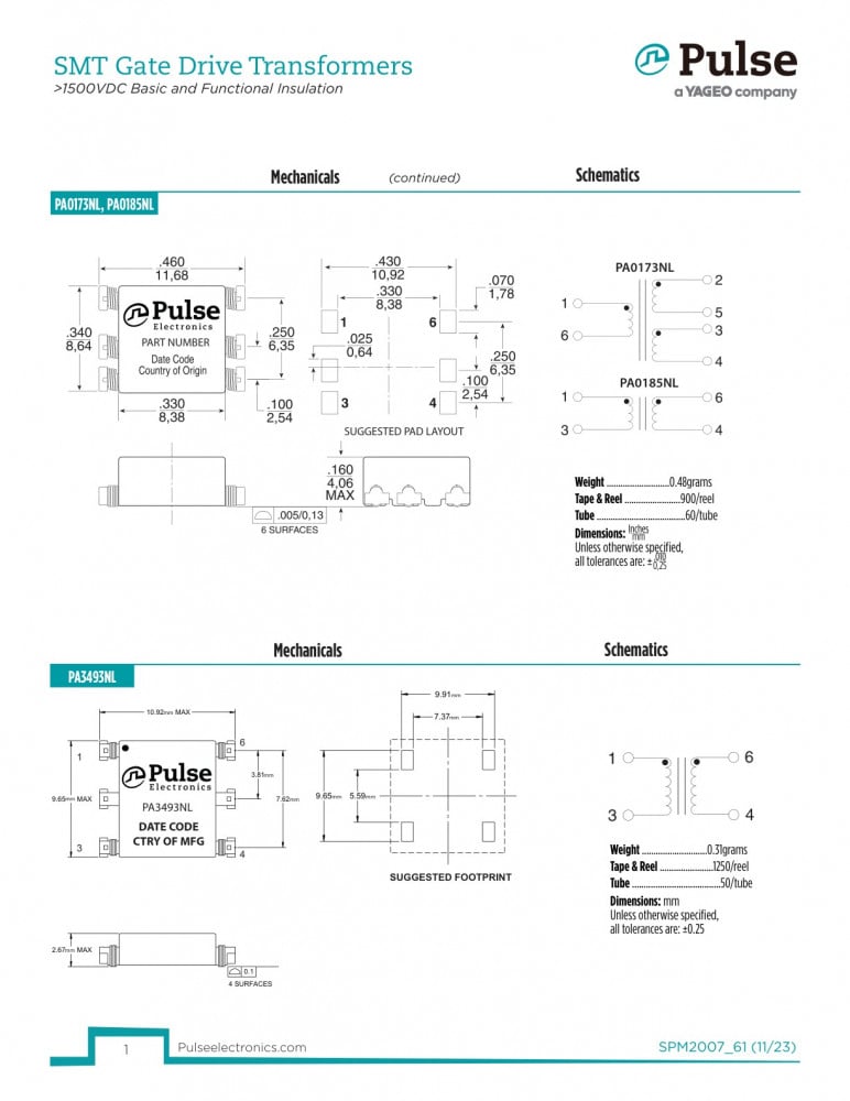 PA0297NLT datasheet page 4