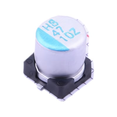 Lelon OVZ561M0GTR-0807 Aluminum-Polymer Capacitor