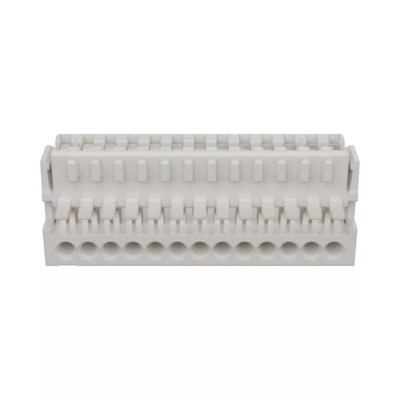 Appli-Mate RAST 2.5 IDT Housing, 2.50mm Pitch, with Side Latches, Female, 13 Circuits, Position Keys A & N Removed, Polarizing Ribs Between 1/2 and 11/12 for sale