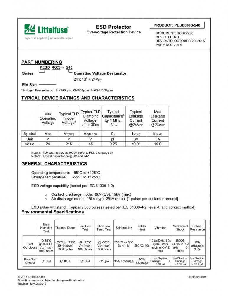 RF1256-000 technical document page 2