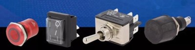 Bulgin C1553PBNAW Rocker Switch for sale