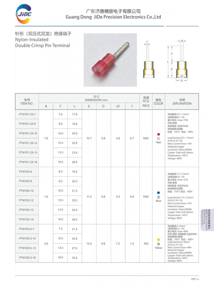 JIDC terminal catalogue page 4