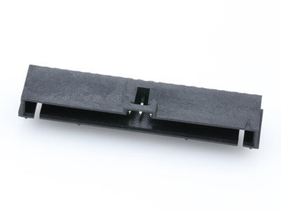 2.54mm Pitch SL Header, Single Row, Right Angle, 3.05mm Pocket, Shrouded, with Press-fit Plastic Peg, 11 Circuits, Tin (Sn) Plating