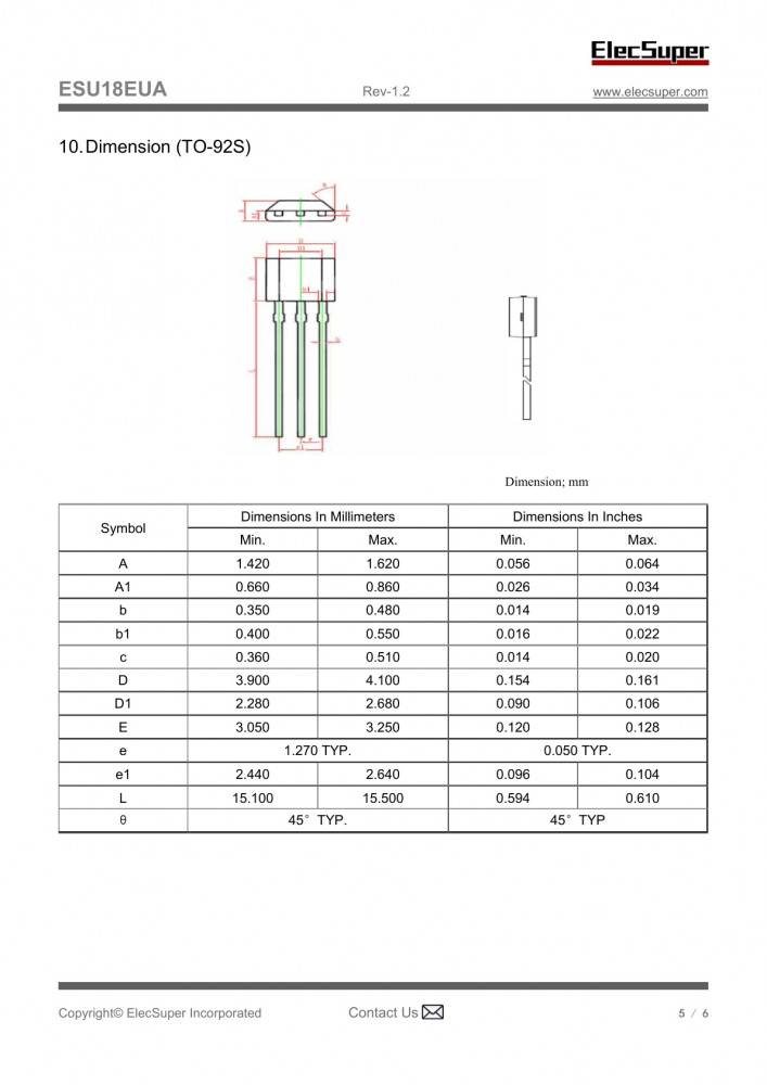 ESU18EUA datasheet page 5
