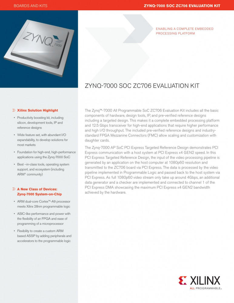 EK-Z7-ZC706-G technical document page 1
