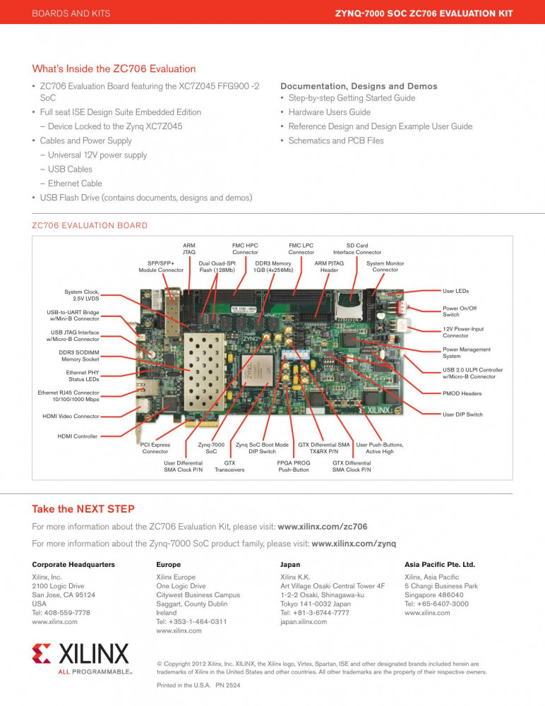 EK-Z7-ZC706-G technical document page 2