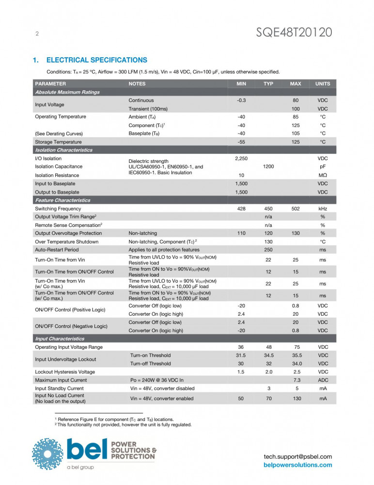 SQE48T20120 datasheet page 2
