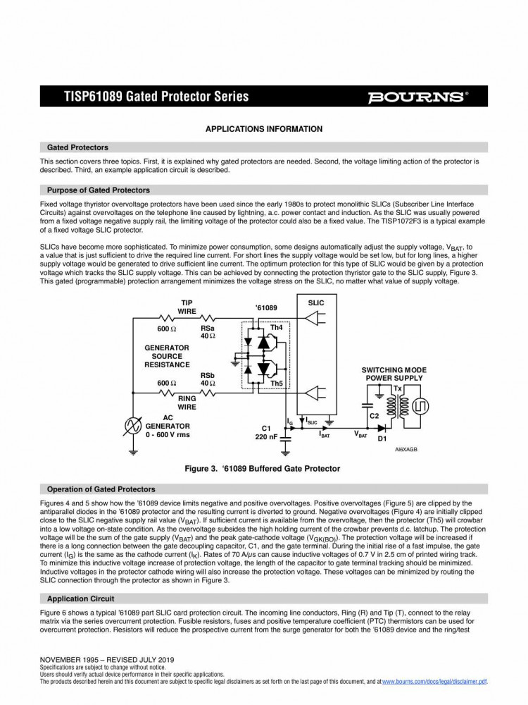 TISP61089ADR-S datasheet page 7