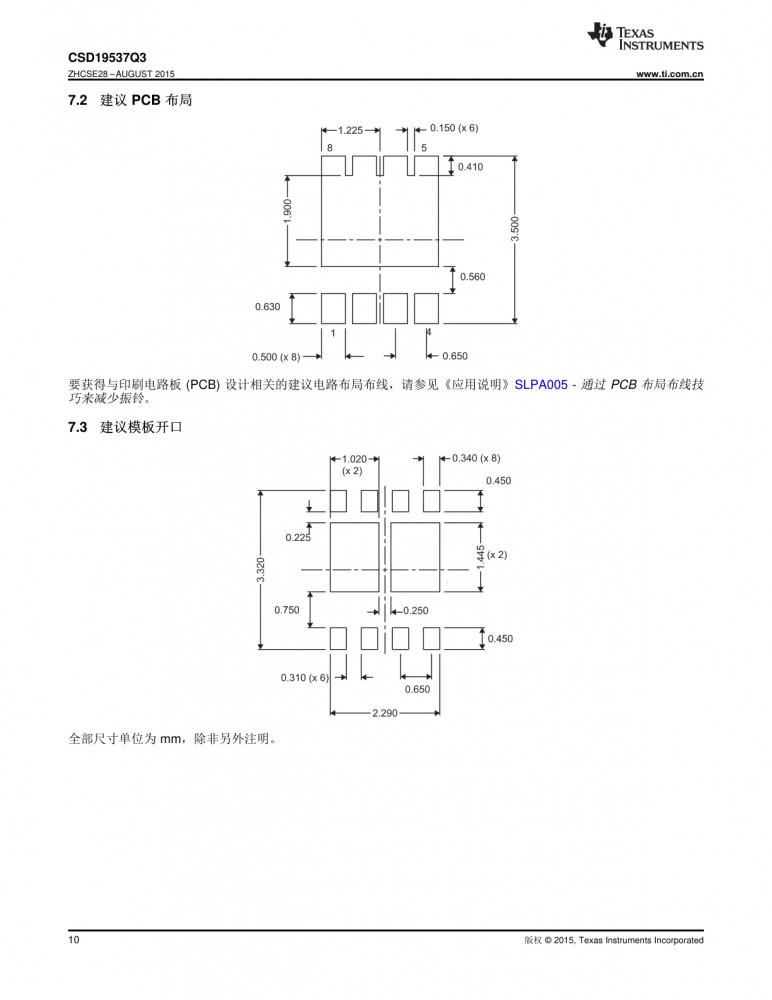 CSD19537Q3 datasheet page 10