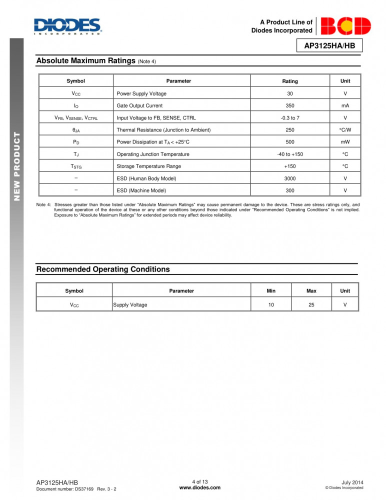 AP3125HAKTR-G1 datasheet page 4