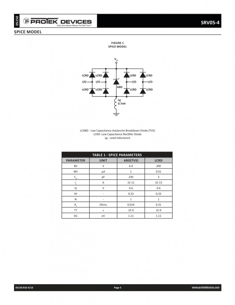 SRV05-4-P-T7 datasheet page 5