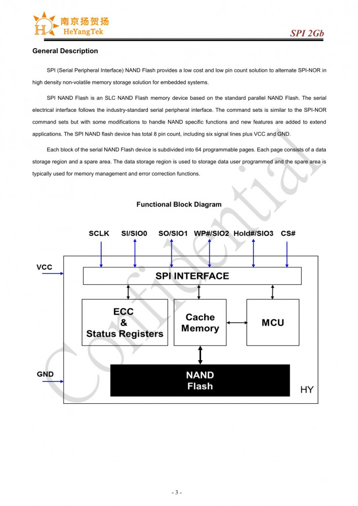 HYF2GQ4UAACAE datasheet page 3