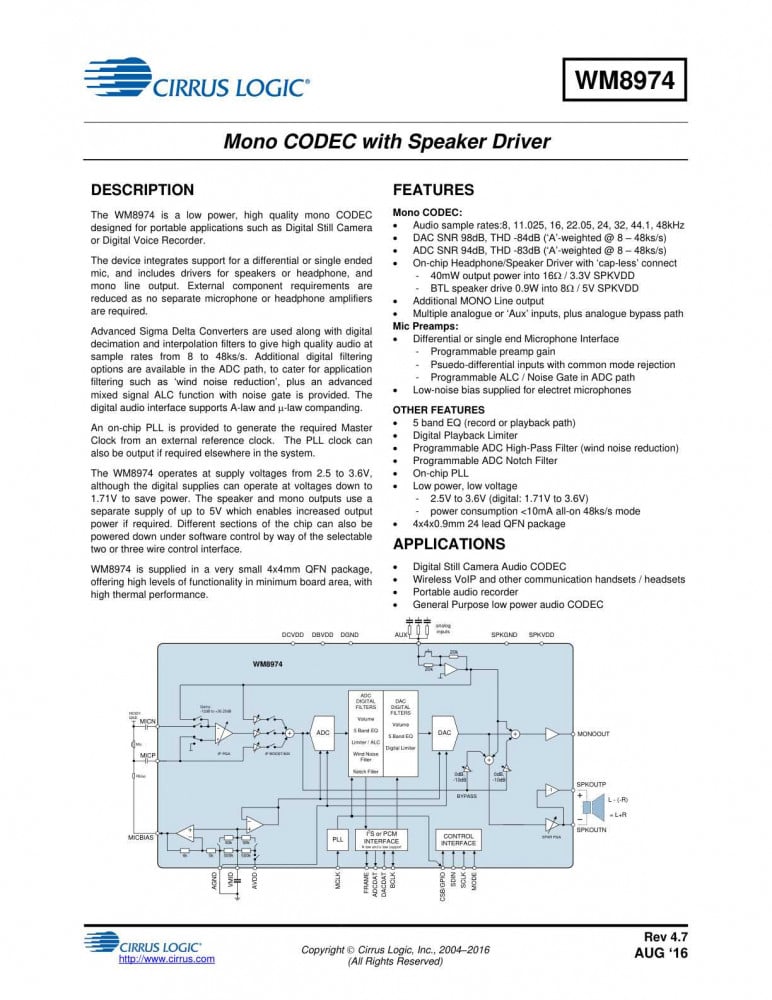 CDB6162-1 technical document page 1