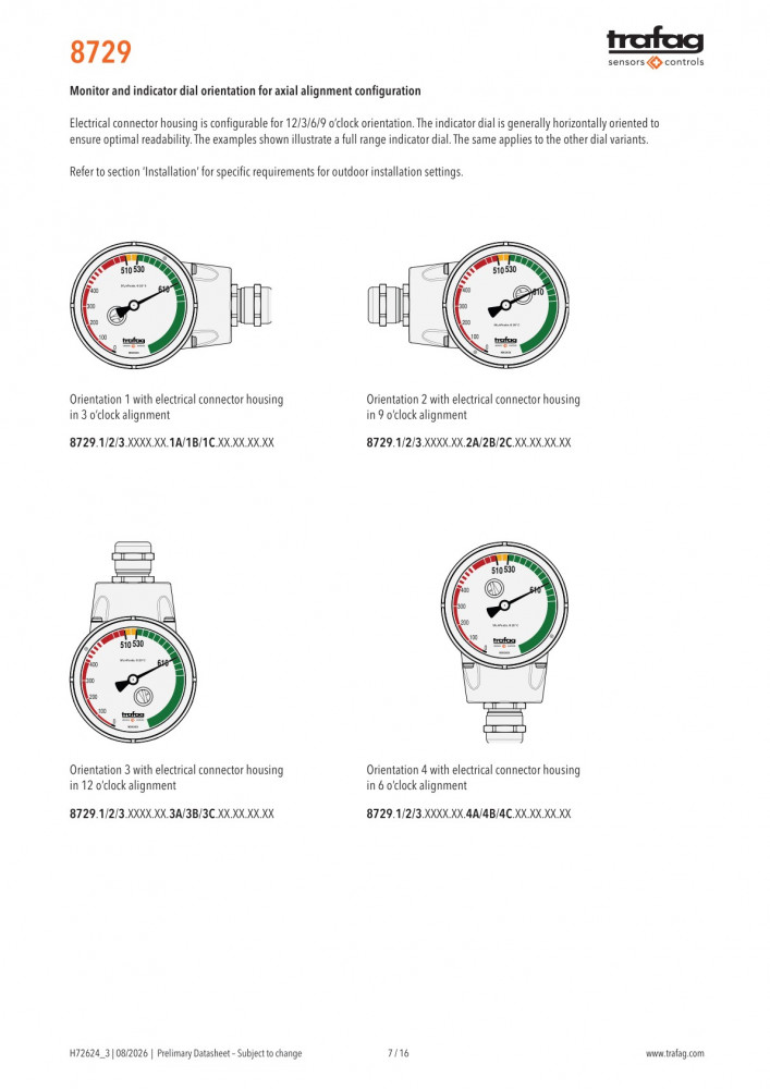 Trafag 8729 technical document page 7