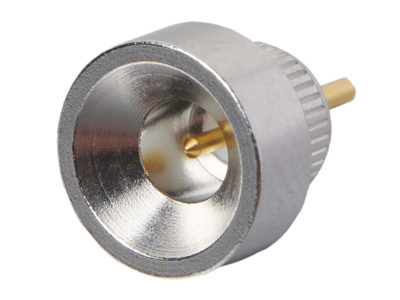SMP-MAX Plug, Straight, Detent, PCB, Through Hole, 1.90mm Leg Length, One Piece Per Bag, 50 Ohms