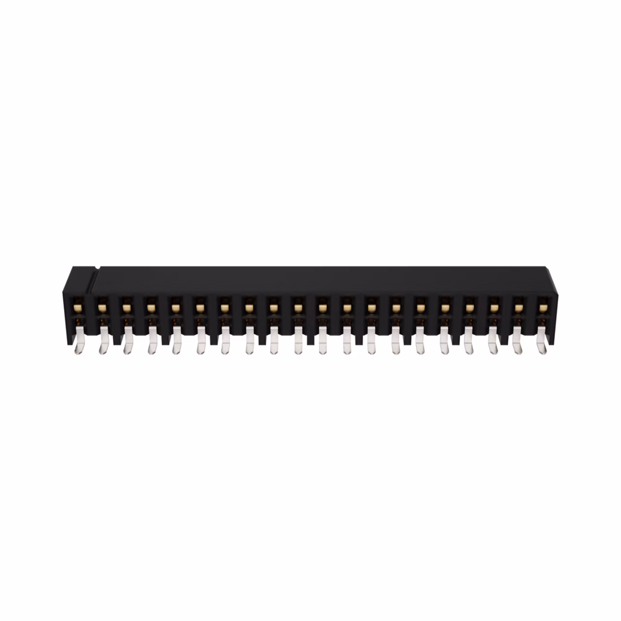 Milli-Grid Receptacle, Surface Mount, Side Entry, 0.38µm Gold (Au) Plating, 40 Circuits, Lead-Free, Tape and Reel for sale