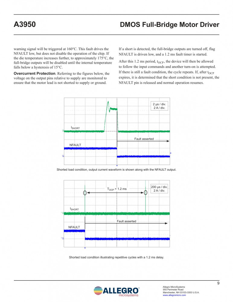 A3950 datasheet page 9