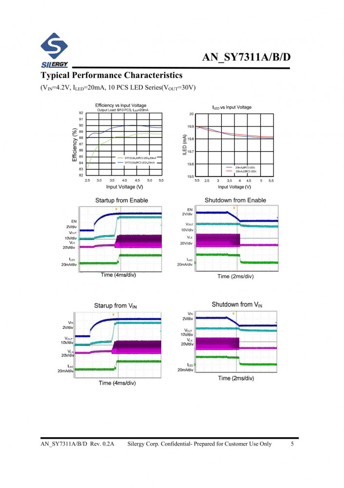 SY7311AADC datasheet page 5