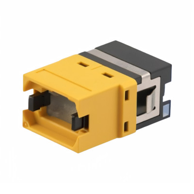 L-com FOA-M83522-YB Fiber Optic Connector Adapter