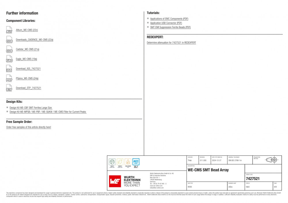 7427521 datasheet page 6